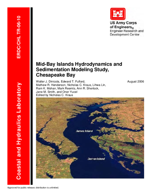 (PDF) Mid-Bay islands hydrodynamics and sedimentation modeling study ...