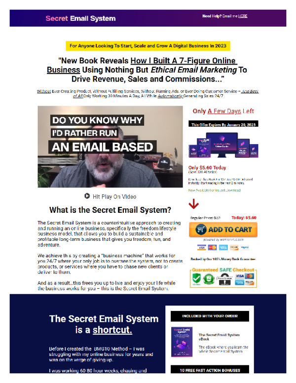 (PDF) Secret email system