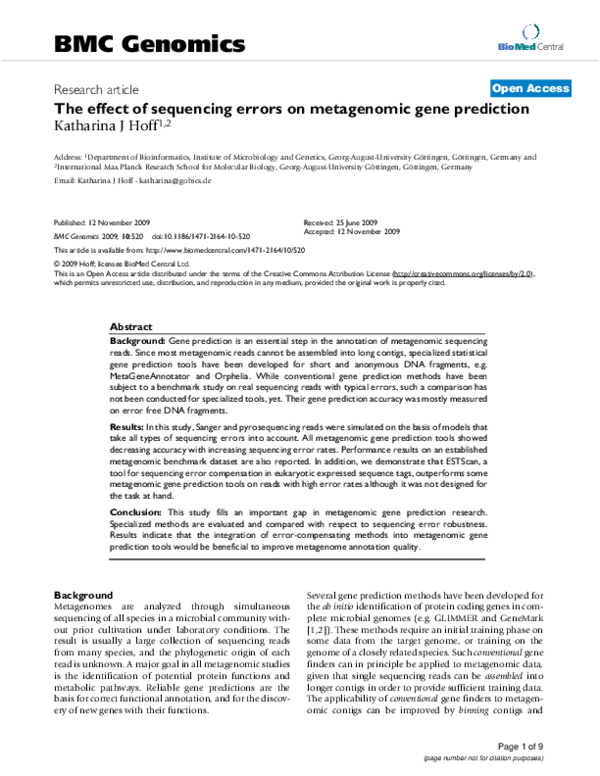 (PDF) BMC Genomics BioMed Central Research article