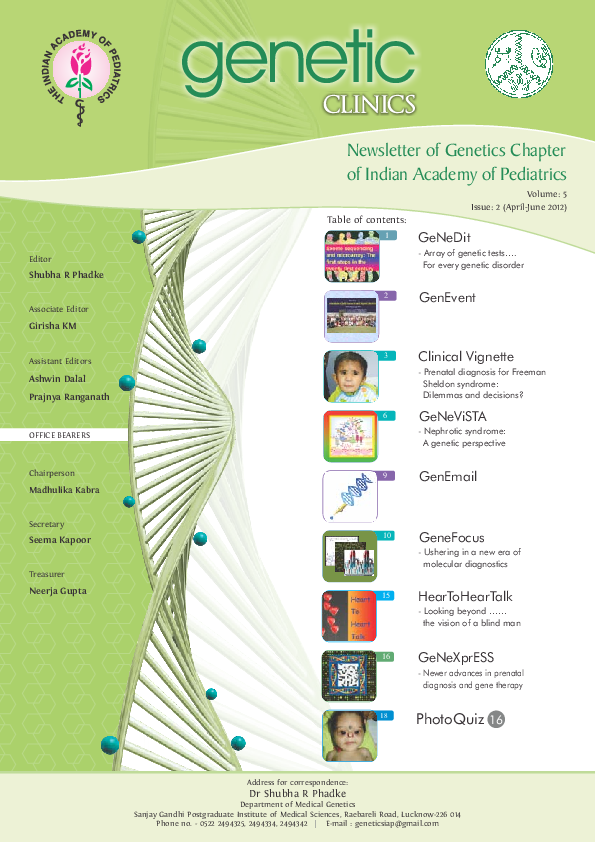 (PDF) Nephrotic Syndrome: A Genetic Perspective