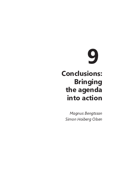 (PDF) Conclusions: Bringing the agenda into action