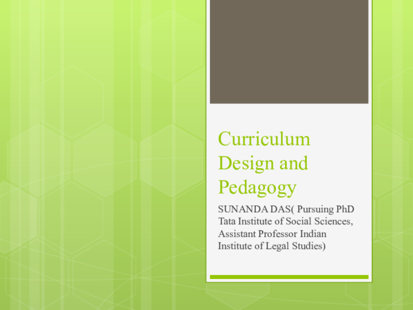 (PPT) Curriculum design ppt