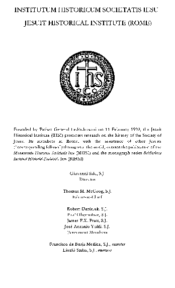 (PDF) “The Jesuit Order as a ‘Synagogue of Jews’: Discrimination ...