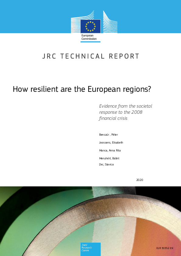 (PDF) How resilient are the European regions? Evidence from the ...