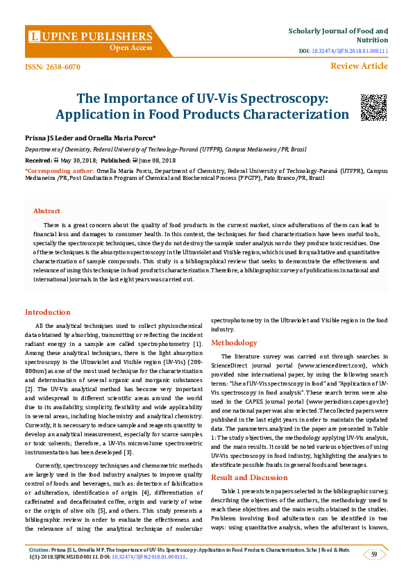 (PDF) Cleaning Characterization of Protein Drug Products Using UV-vis ...