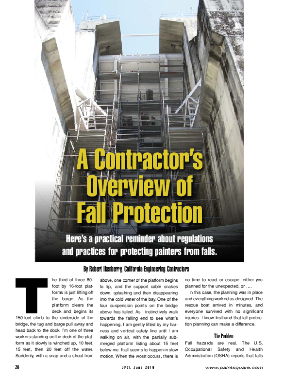 (PDF) A Contractor's Overview of Fall Protection