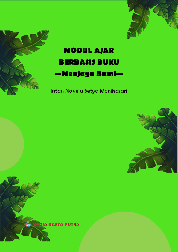 (PDF) Modul Ajar PAUD Menjaga Bumi Fase Fondasi