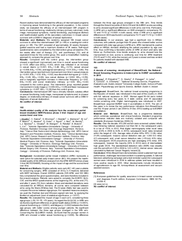 (PDF) A decade of screening: development of BreastCheck, the National ...
