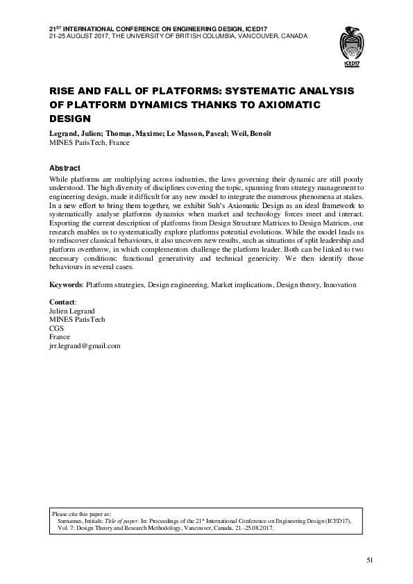 (PDF) Rise And Fall Of Platforms: Systematic Analysis Of Platform ...
