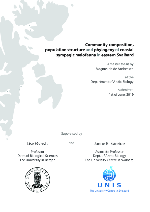 (PDF) Community composition, population structure and phylogeny of ...
