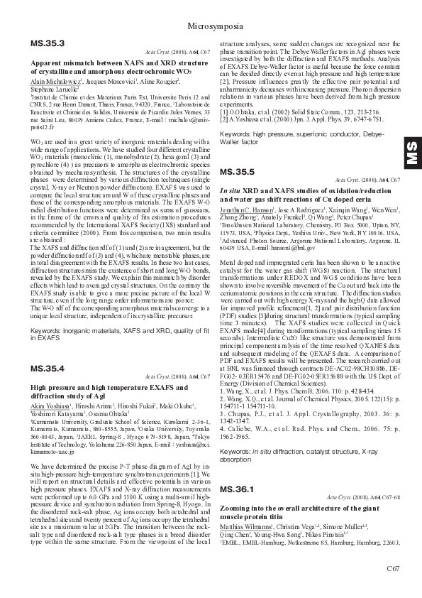 (PDF) Zooming into the overall architecture of the giant muscle protein ...