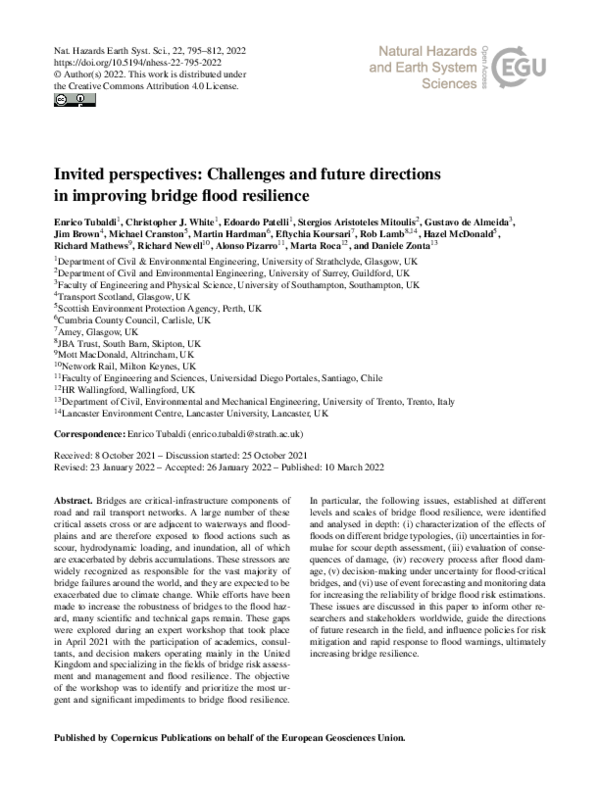 (PDF) Invited perspectives: challenges and future directions in ...
