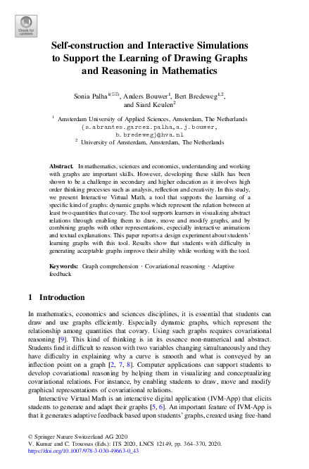 (PDF) Self-construction and Interactive Simulations to Support the ...