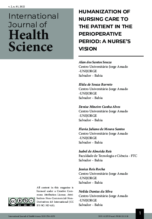 (PDF) HUMANIZATION OF NURSING CARE TO THE PATIENT IN THE PERIOPERATIVE ...