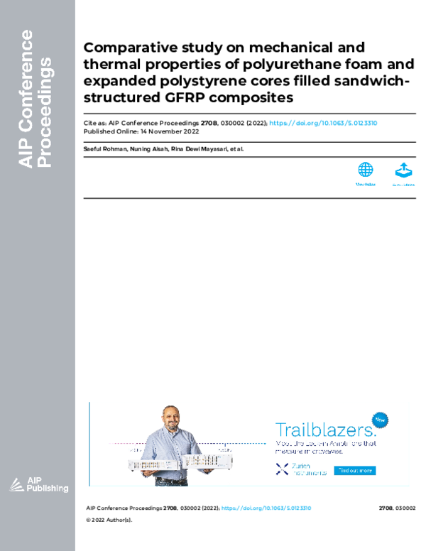 (PDF) Comparative study on mechanical and thermal properties of ...