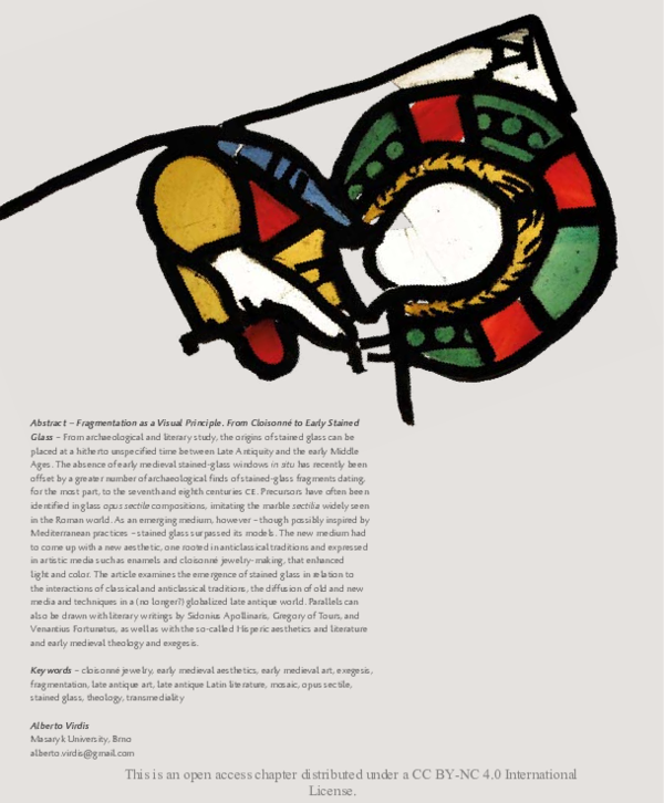 (PDF) Fragmentation as a Visual Principle. From Cloisonné to Early ...