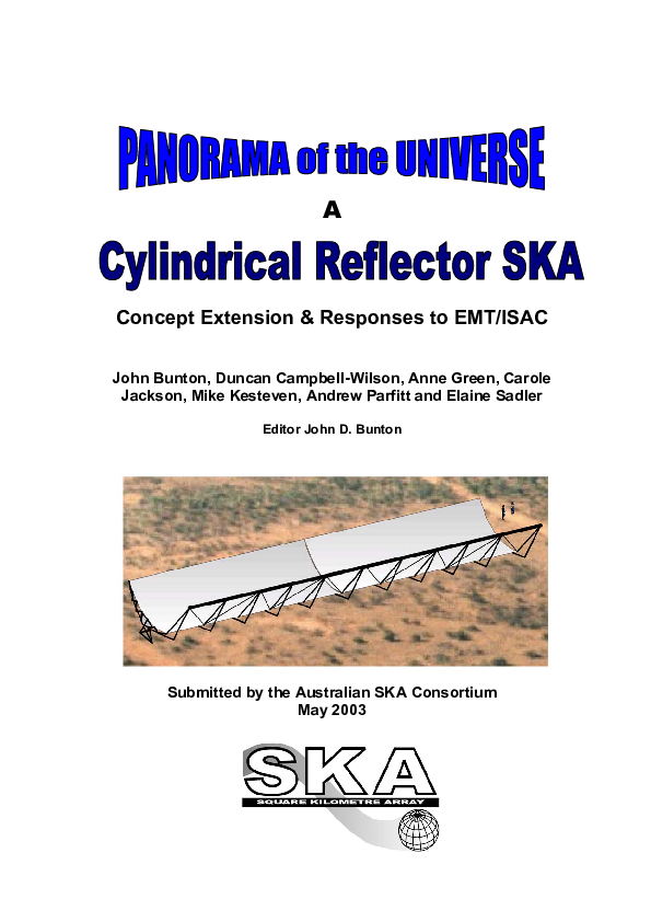 (PDF) Submitted by the Australian SKA Consortium