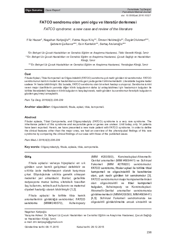 (PDF) FATCO syndrome: a new case and review of the literature