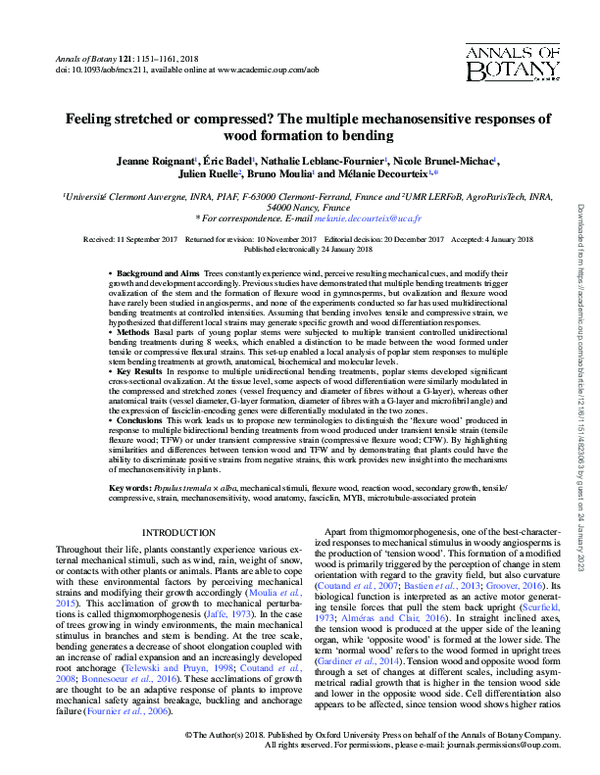 (PDF) Feeling stretched or compressed? The multiple mechanosensitive ...