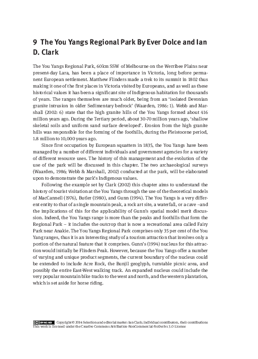 (PDF) 9 The You Yangs Regional Park By Ever Dolce and Ian D. Clark