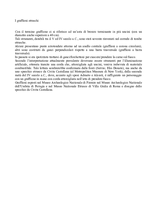 (DOC) I graffioni etruschi