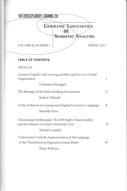 (PDF) The Message of the Ruins: Reading Devastation