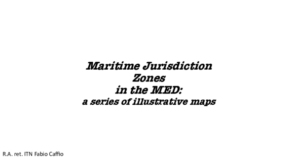 (PDF) Maritime Jurisdiction Zones in the MED: a series of illustrative maps