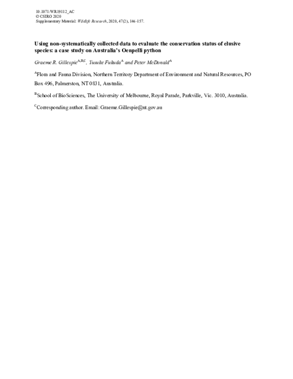 (PDF) Using non-systematically collected data to evaluate the ...