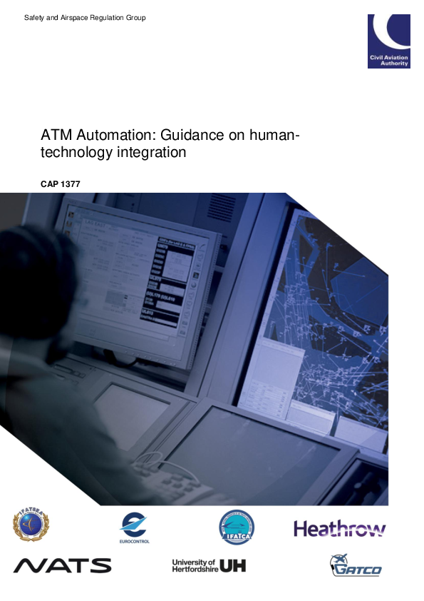 (PDF) ATM automation: guidance on human technology integration