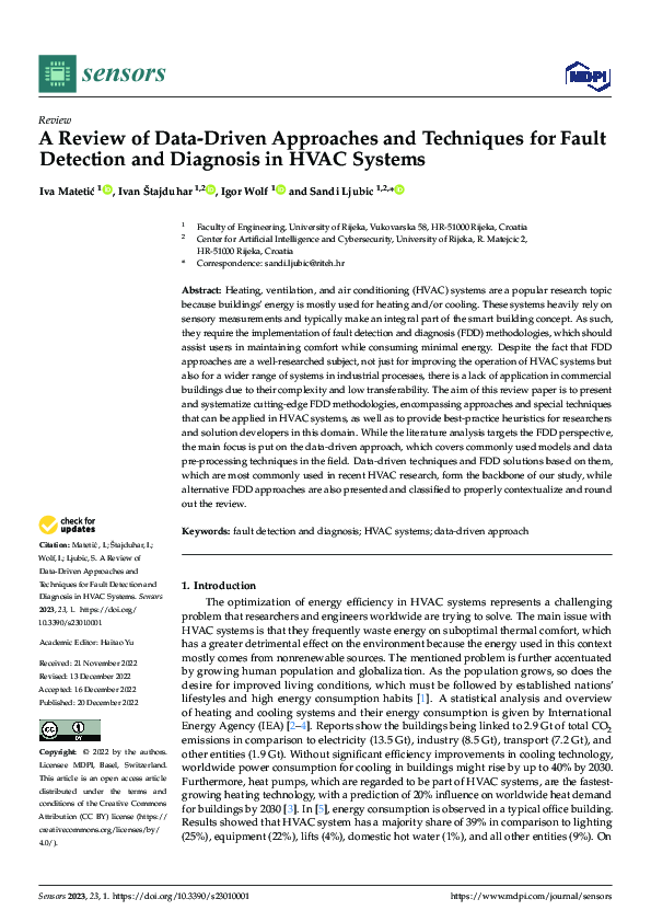 (PDF) A Review of Data-Driven Approaches and Techniques for Fault Detection and Diagnosis in ...