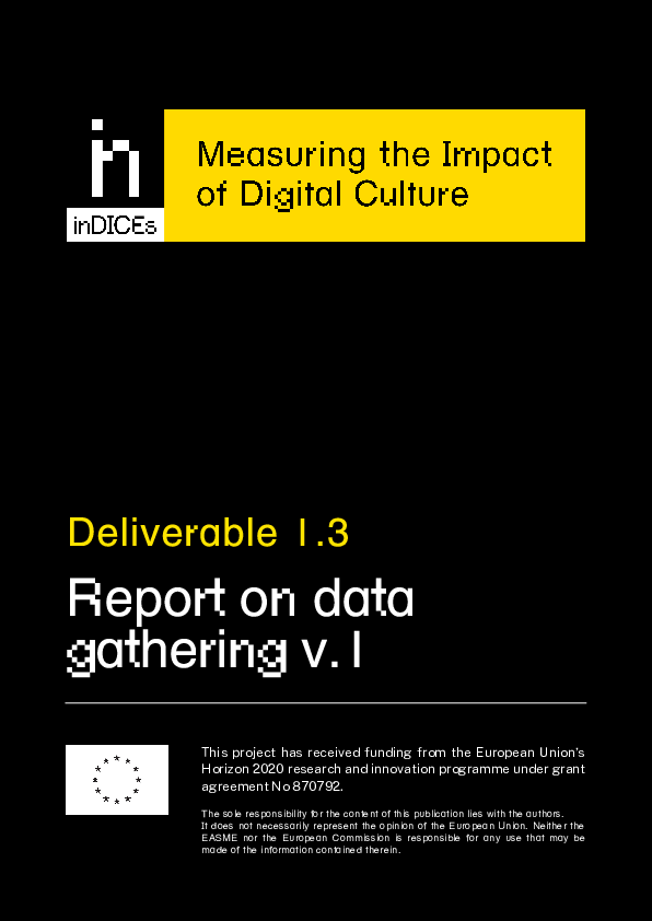 (PDF) Deliverable 1.3: Report on data gathering V.1
