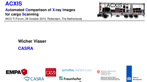 (PDF) Automated comparison of X-ray images for cargo scanning | Marius ...