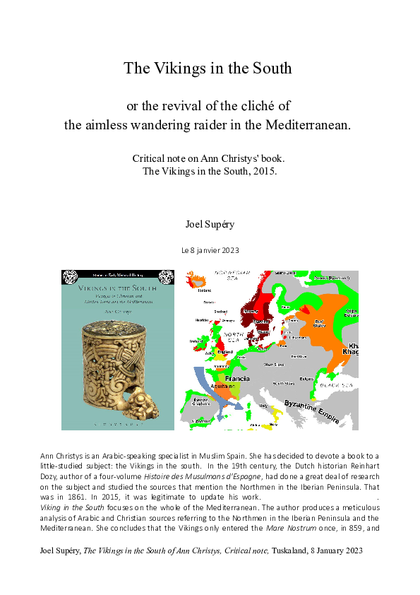 (PDF) The Vikings in the South or the revival of the cliché of the ...