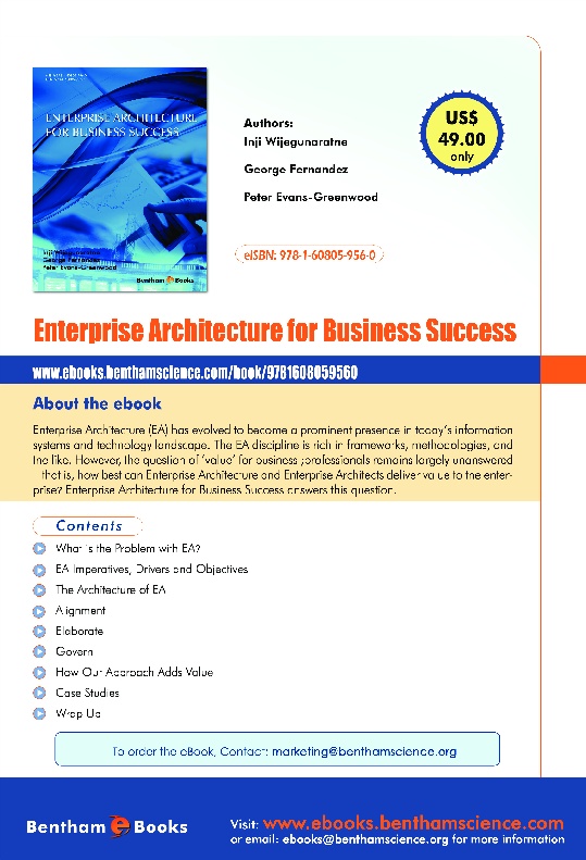 (PDF) Enterprise Architecture for Business Success