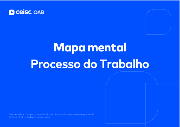 (PDF) Mapa mental Processo do Trabalho