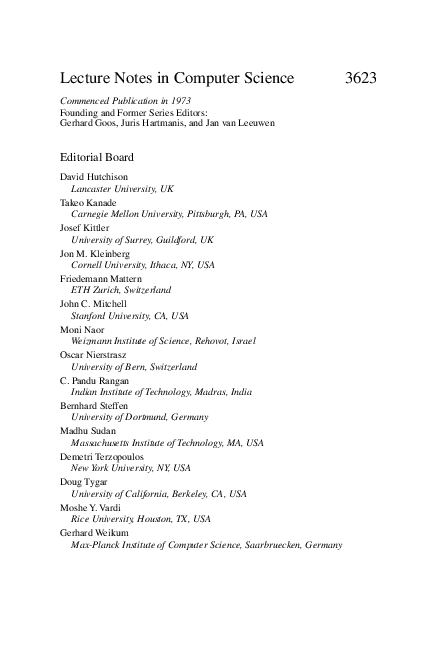Fundamentals of Computation Theory Fundamentals of Computation Theory