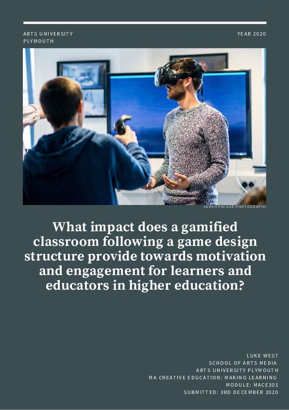 (PDF) What impact does a gamified classroom following a game design ...
