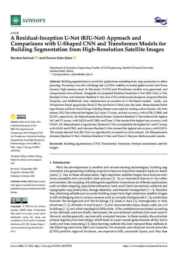 (PDF) A Residual-Inception U-Net (RIU-Net) Approach and Comparisons with U-Shaped CNN and ...