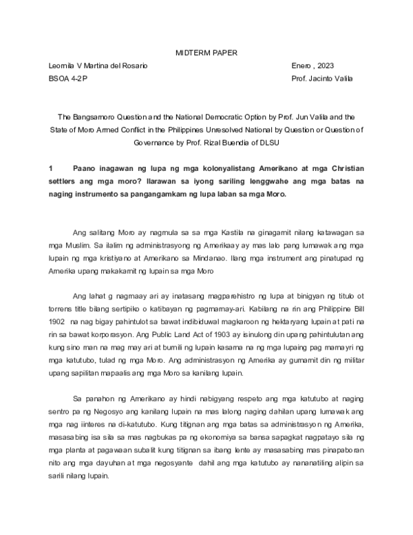 (DOC) MIDTERM PAPER