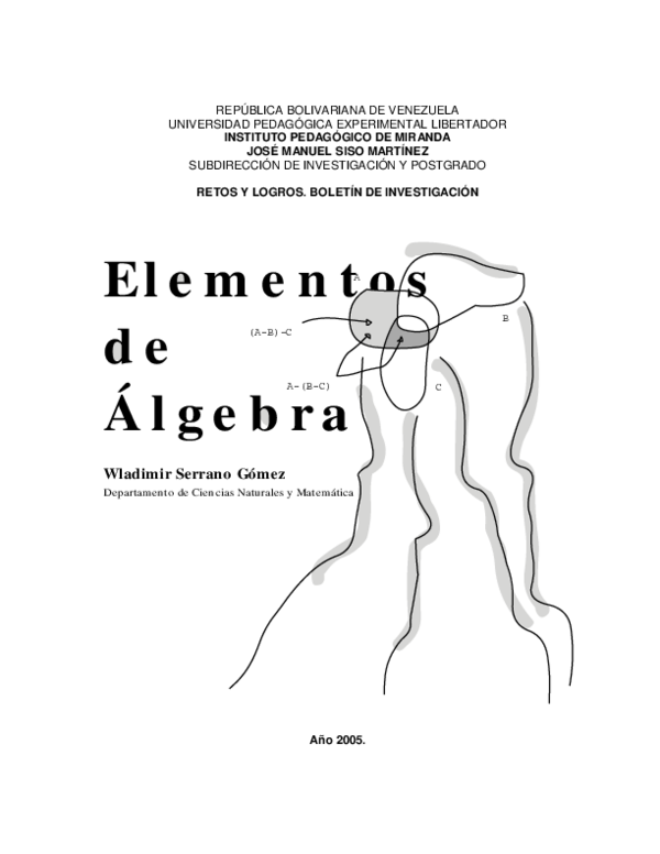 (PDF) Elementos de Álgebra