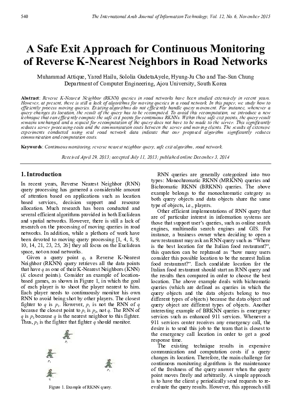 (PDF) CORE: Continuous Monitoring of Reverse k Nearest Neighbors on ...