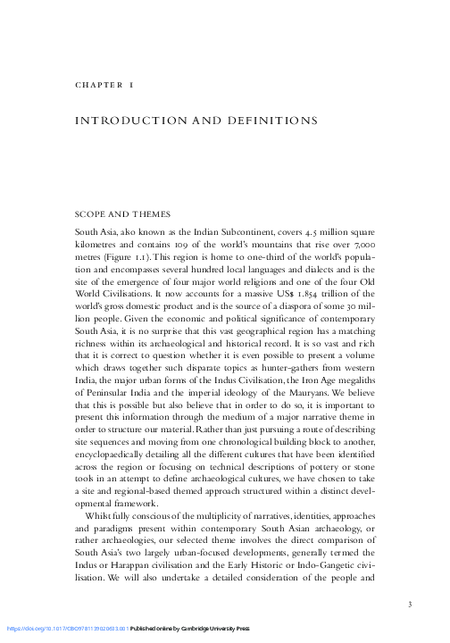 (PDF) Introduction and Definitions