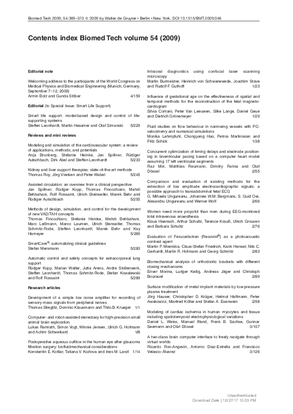Pdf Modeling And Simulation Of The Cardiovascular System A Review Of Applications Methods