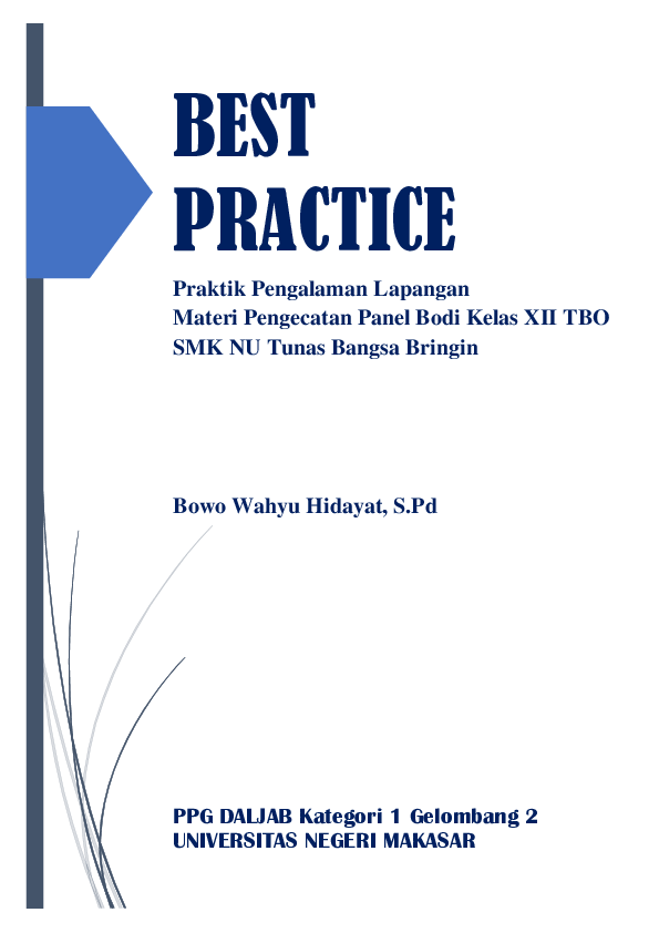 (PDF) Best Practice Menggunakan Metode Star (Situasi, Tantangan, Aksi ...