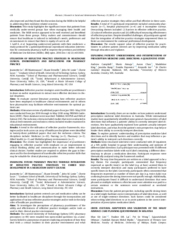 (PDF) Enhancing future pharmacy practice through integration of ...