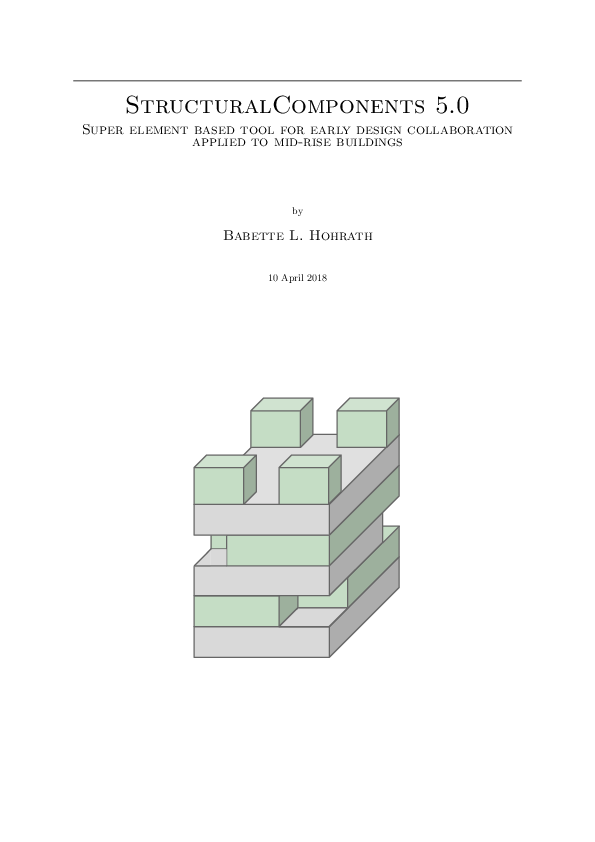 (PDF) StructuralComponents 5.0: Super element based tool for early design collaboration applied ...