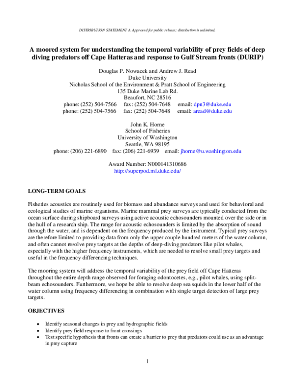 (PDF) A Moored System for Understanding the Temporal Variability of ...