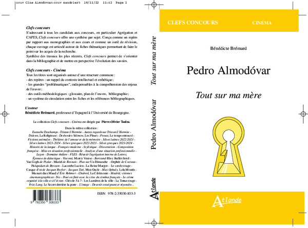 (PDF) Pedro Almodóvar. Tout sur ma mère