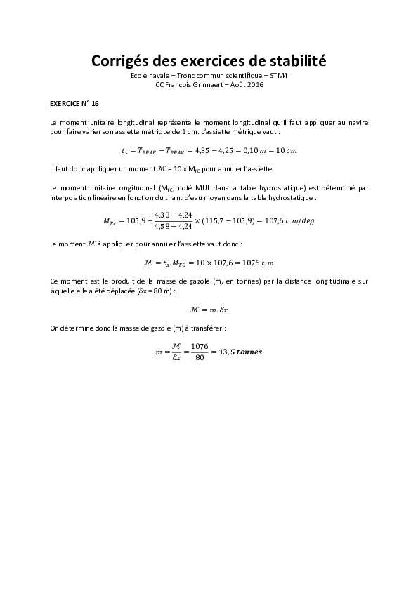 (PDF) Corrige exercice 16
