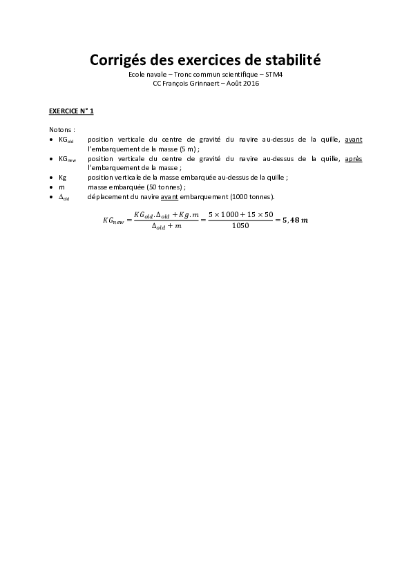 (PDF) Corrige exercice 1